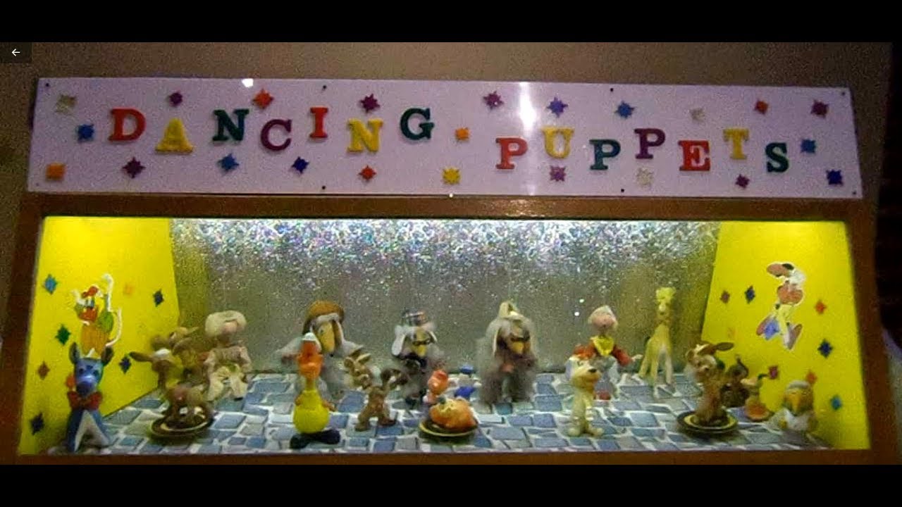 Coin Operated Dancing Puppets Amusement Arcade Machine - YouTube