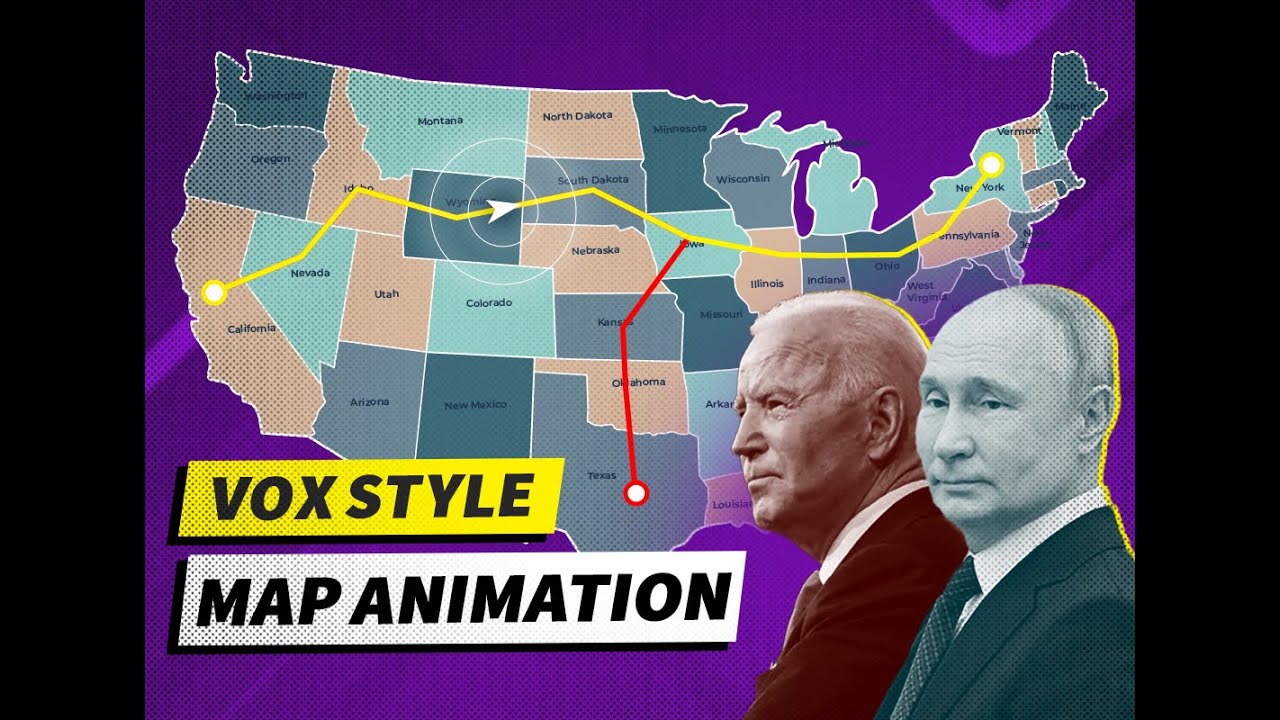 Vox Atlas-style Map Animation sample video - YouTube