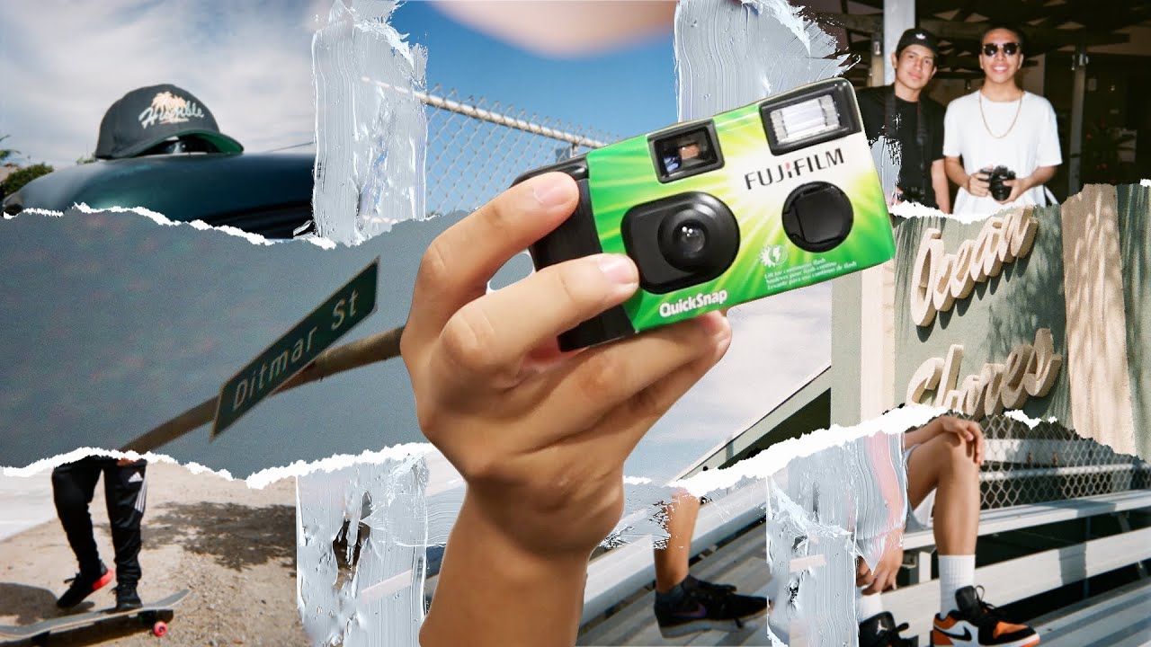 SHOOTING ON DISPOSABLE CAMERAS FOR A MONTH - YouTube