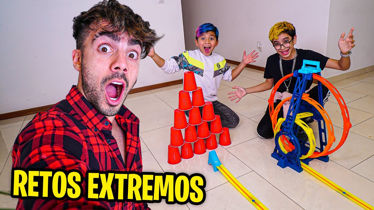 RETOS EXTREMOS CON MIS VECINOS! - YouTube