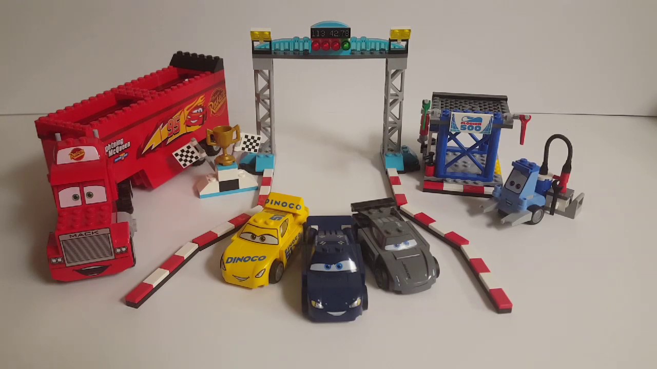 LEGO Juniors Cars 3 10745 Florida 500 Final Race Review! - YouTube