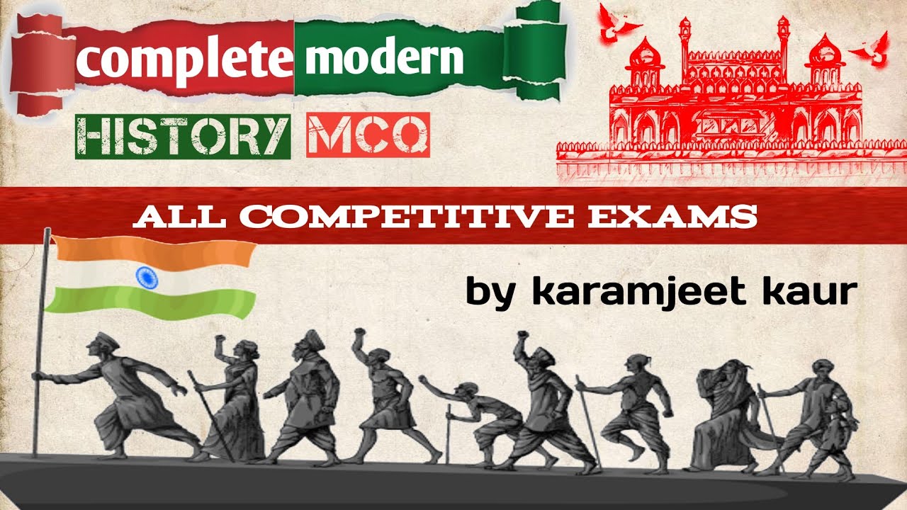 Modern History MCQs Special For Punjab Police Constable 2023 | Day - 1 ...