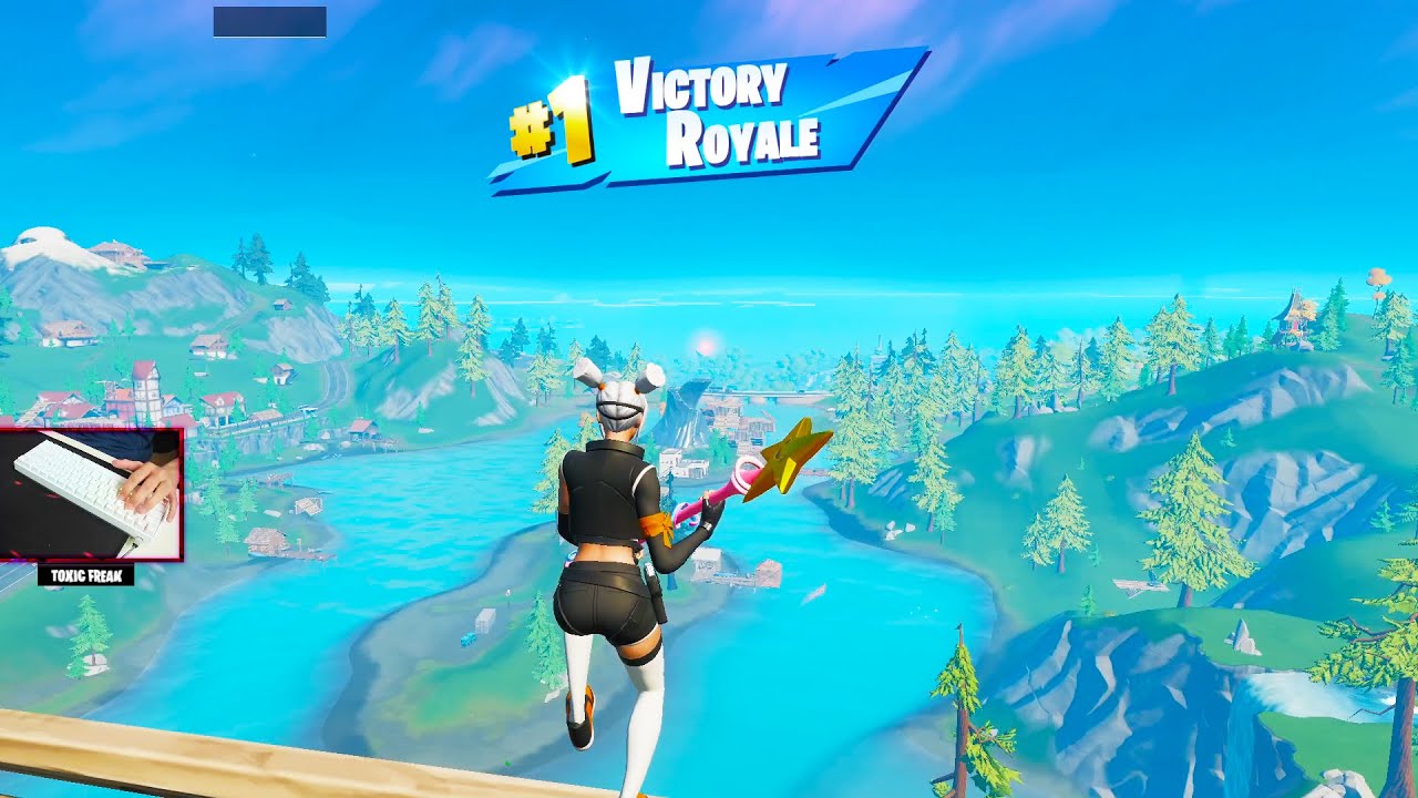 DIZZIE SKIN GAMEPLAY / Solo Victory Royale + HANDCAM (Fortnite Season 7 ...