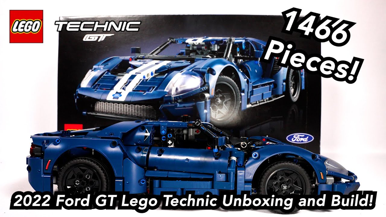 2022 Ford GT LEGO Technic Unboxing and Build | TimeLapse - YouTube