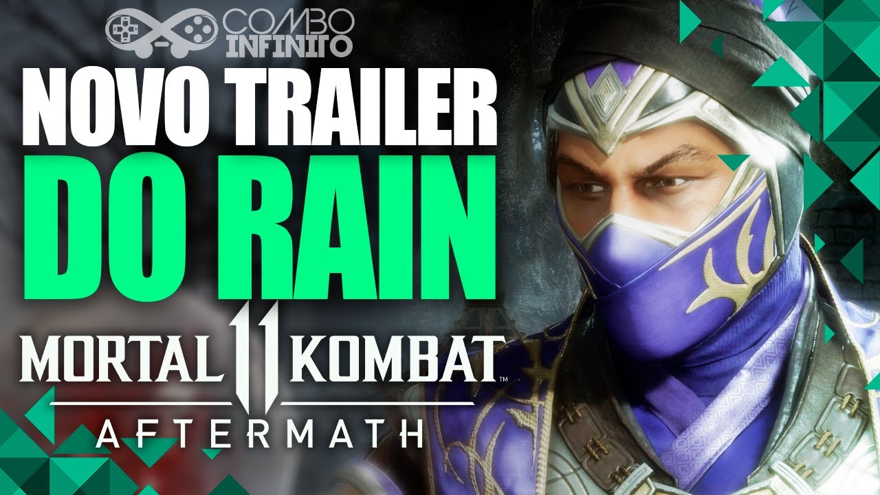 MK11: NOVO TRAILER DO RAIN COM HISTÓRIA, GOLPES, BRUTALITY, FATALITY E ...