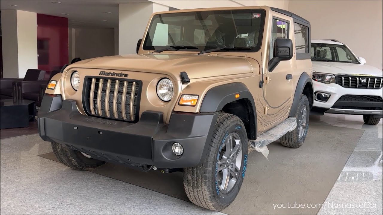 Mahindra Thar Earth Edition LX 4WD- ₹17.6 lakh | Real-life review - YouTube