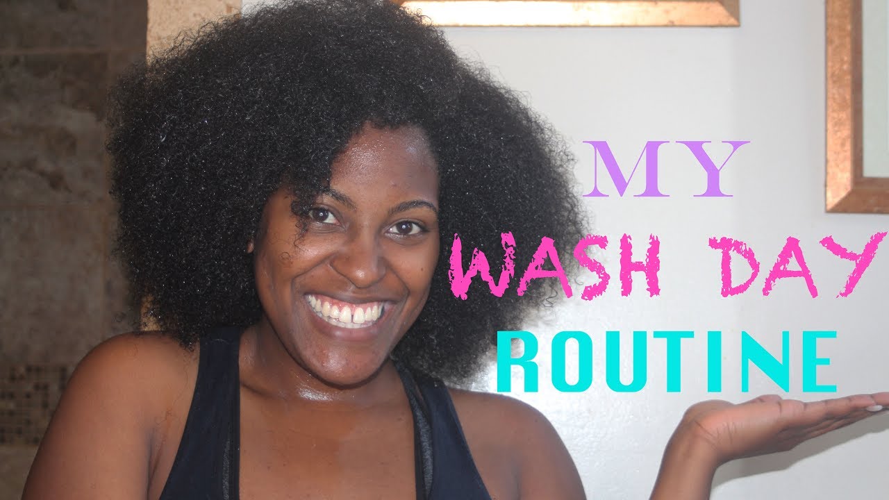 My Wash Day Routine | Super Easy & Quick - YouTube