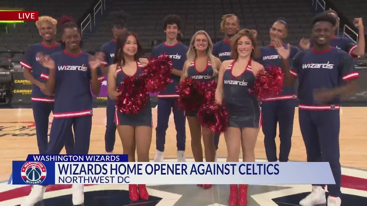 Washington Wizards' dance team gives sneak peek for home opener - YouTube