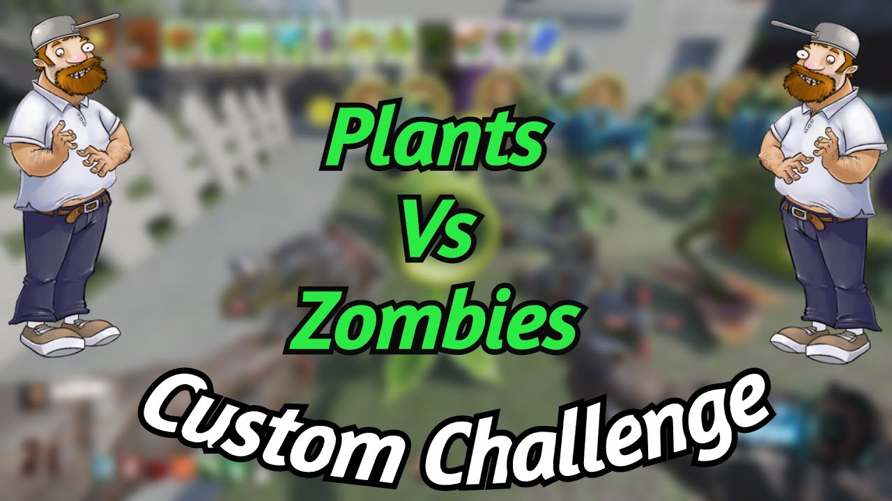 Plants vs Zombies, but it's a Custom Zombies Map - YouTube