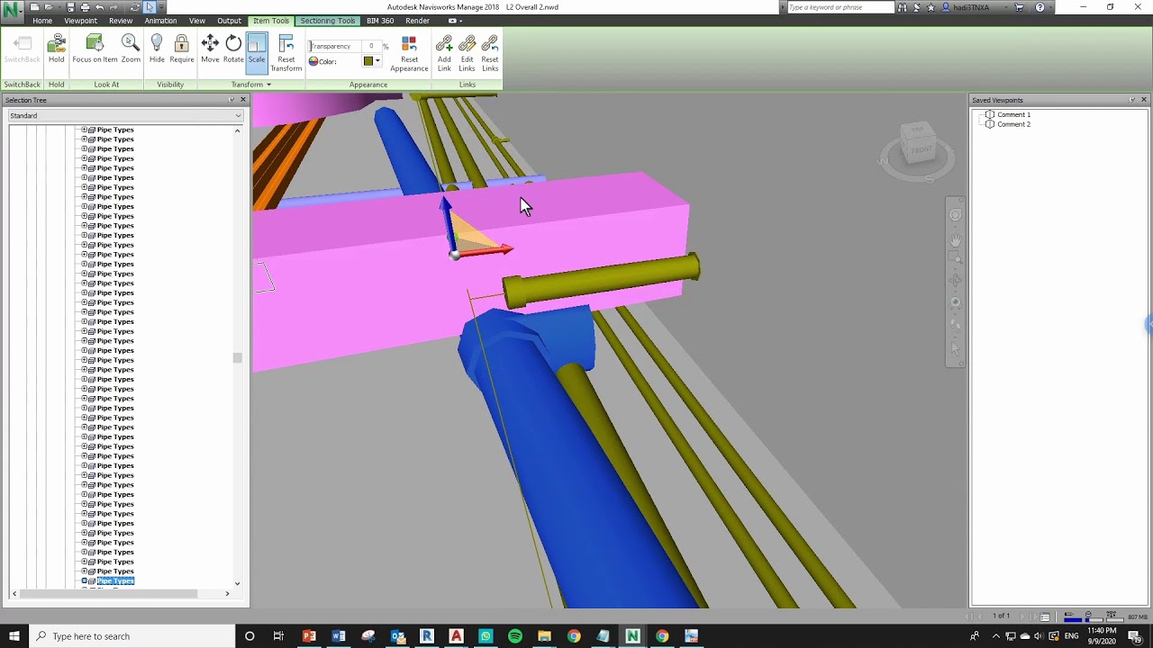 Navisworks Tutorial 6 - Manipulating Objects - YouTube