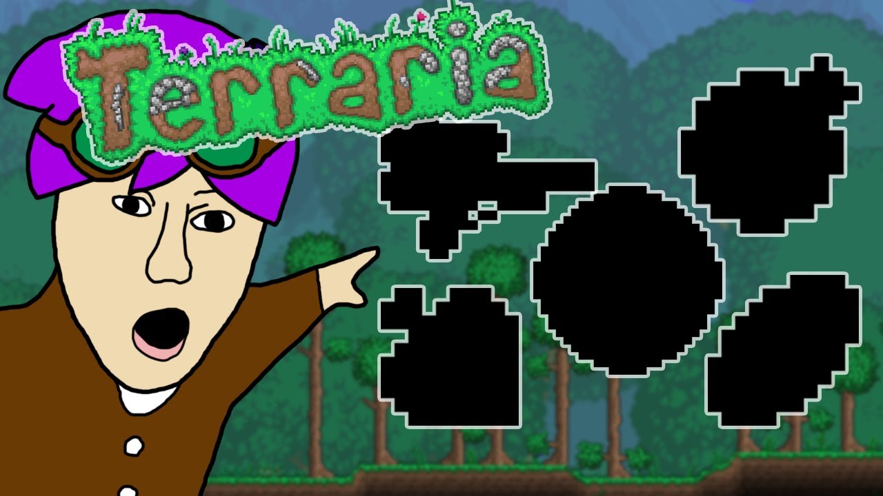 Terraria's Joke Items are pretty great - YouTube