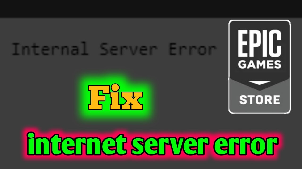 Fix Epic Games internet server down | Epic Games Store Servers down ...
