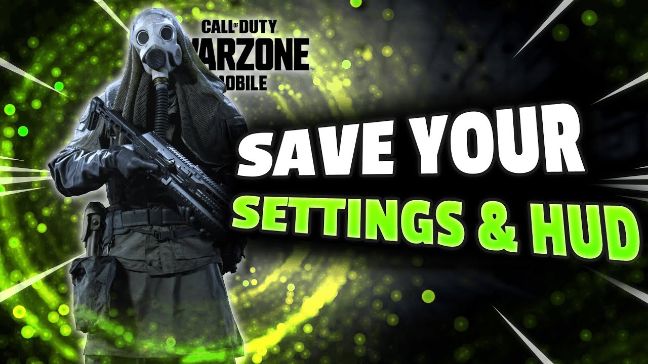 Save & Share your HUD and settings in Warzone Mobile ! - YouTube