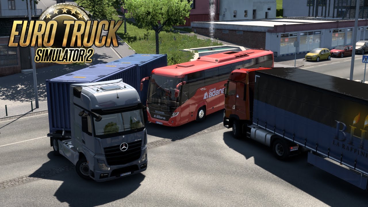 SCANIA Bus Accident In Hill Roads Euro Truck Simulator 2 Gameplay #ets2 ...