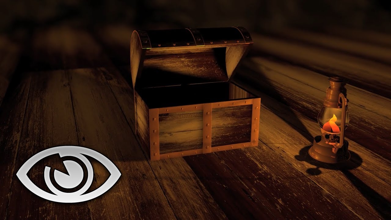 OLD WOODEN TREASURE CHEST - GREEN SCREEN CHROMA KEY ANIMATION - Motion ...