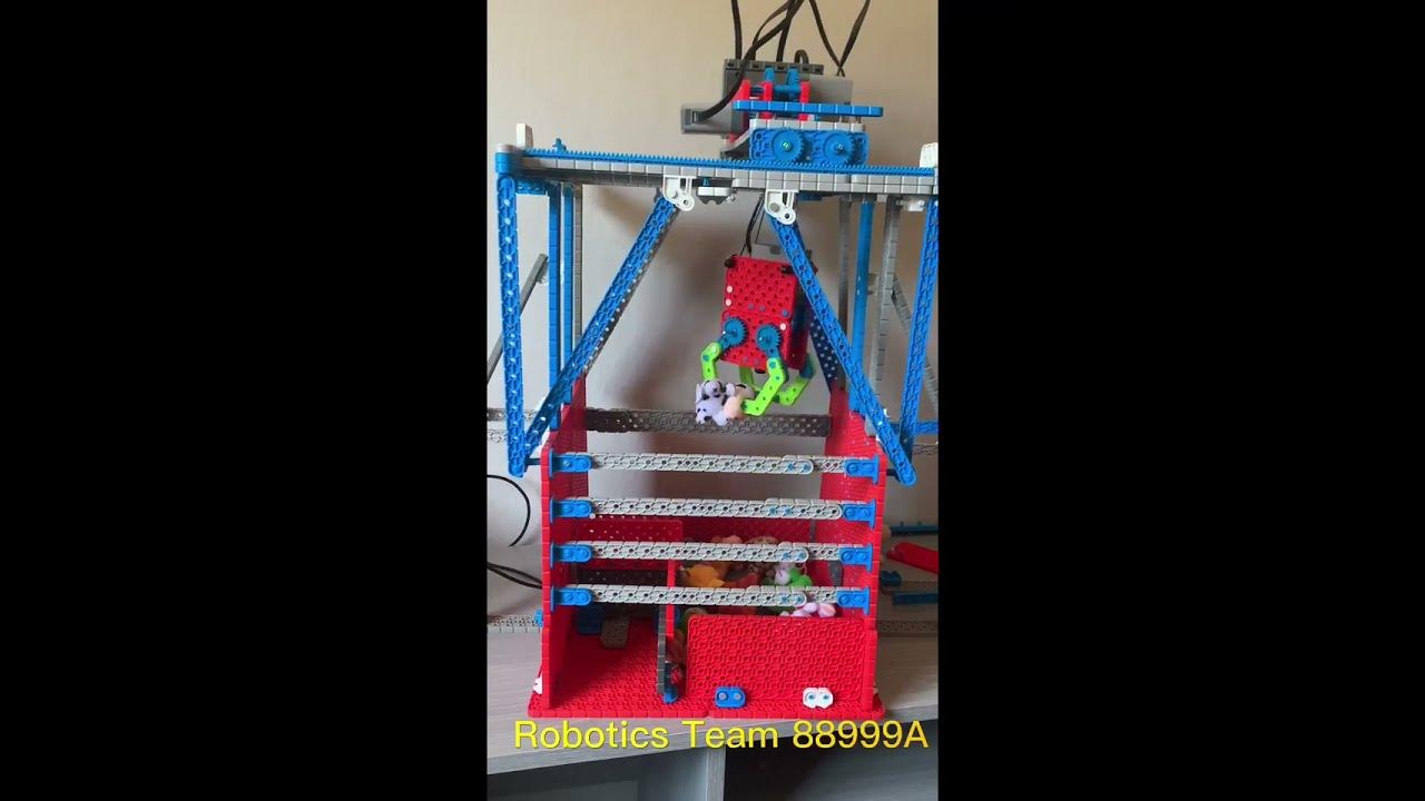 Claw Bot ——Made By VEX IQ Challenge Kits - YouTube