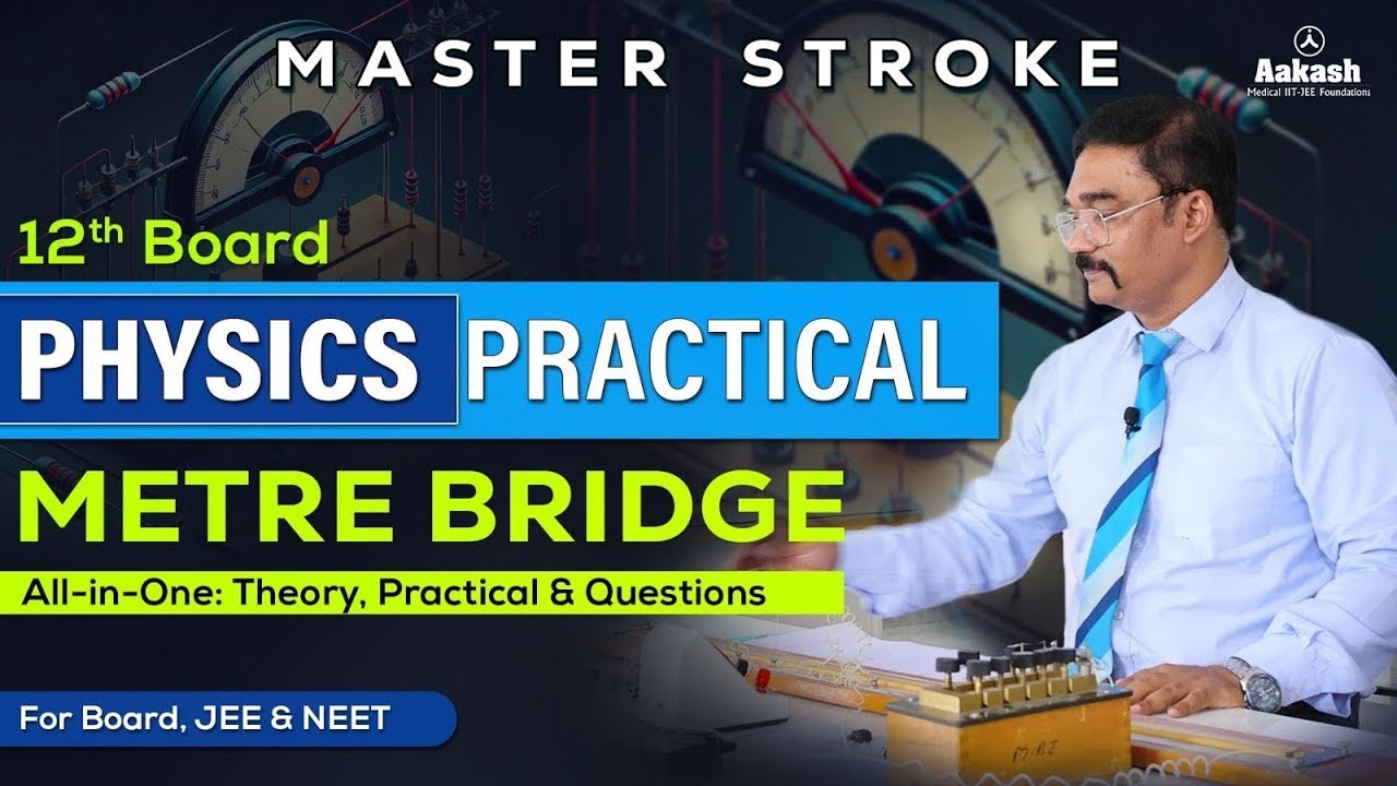 Meter Bridge Experiment Explained | Class 12 Physics Practical-1 ...