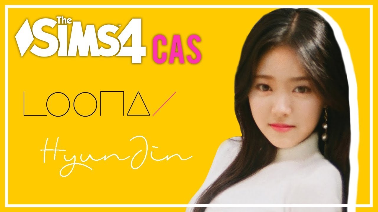 LOONA SIMS 4 CAS | Hyunjin (Concept Photo - Maxis Match) - YouTube
