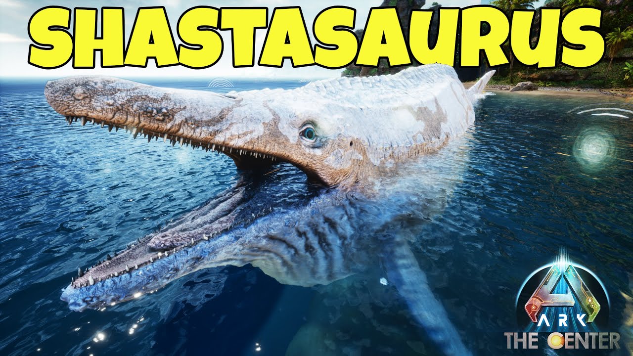 The Biggest Whale Taming Shastasaurus! - ARK The Center [Episode 22 ...