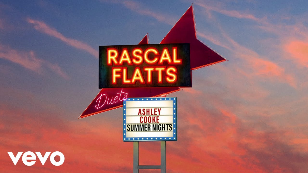 Rascal Flatts, Ashley Cooke - Summer Nights (Audio) - YouTube