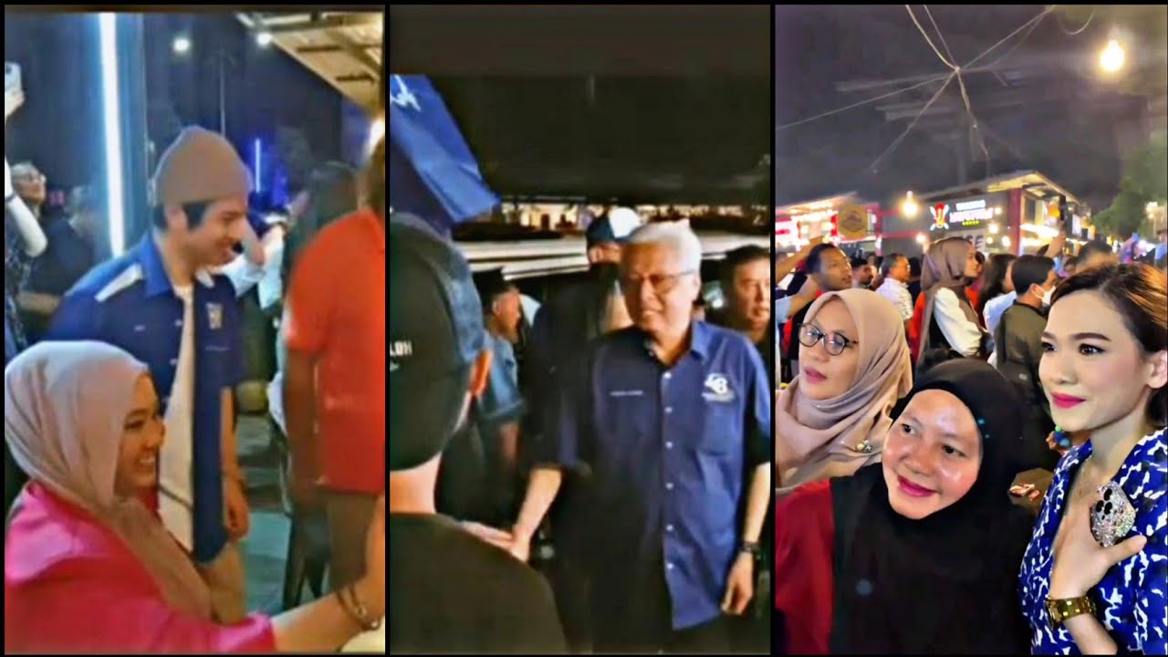 Dafi & Ruhainies Turun Berkempen Untuk Dato' Sri Ismail Sabri - YouTube