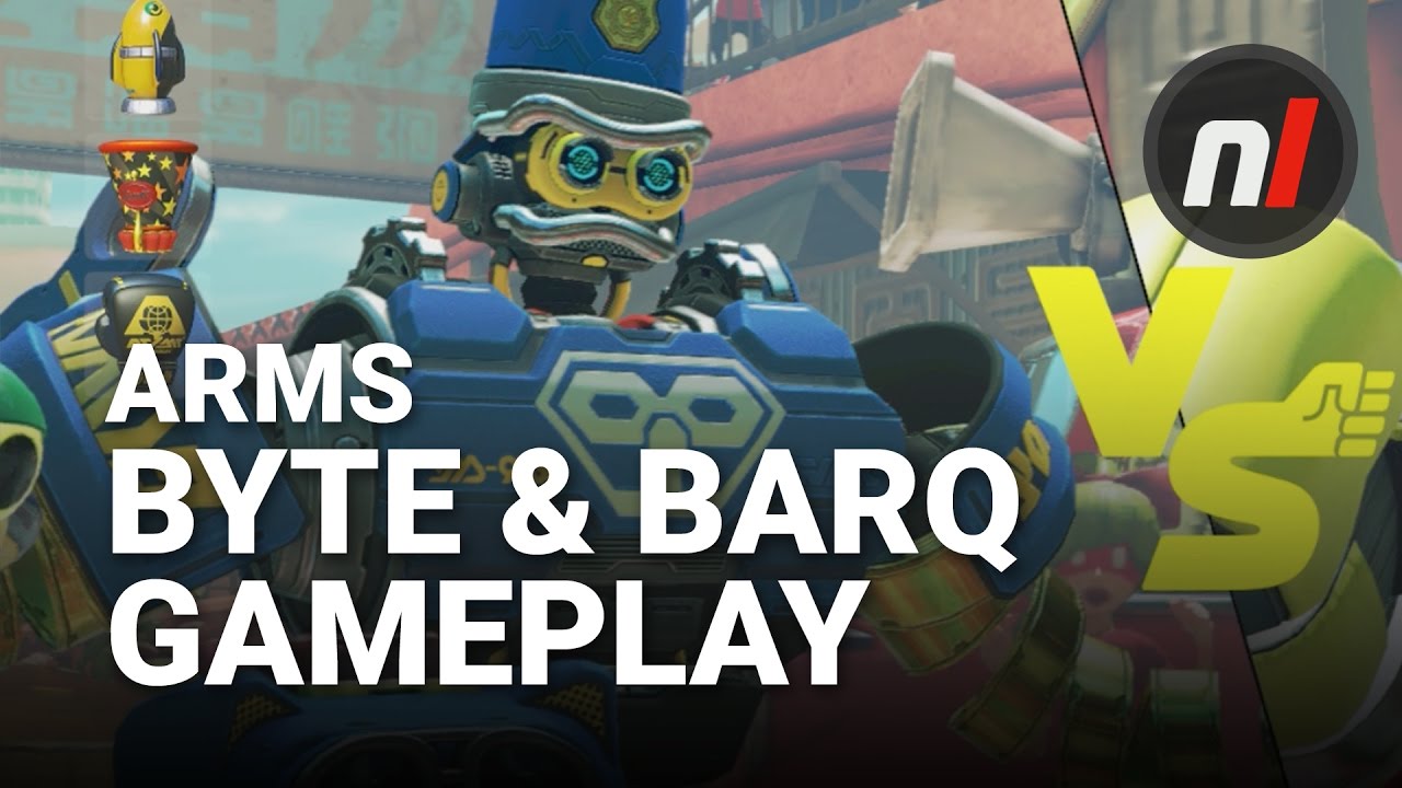 ARMS Byte & Barq Gameplay Footage | ARMS on Nintendo Switch - YouTube