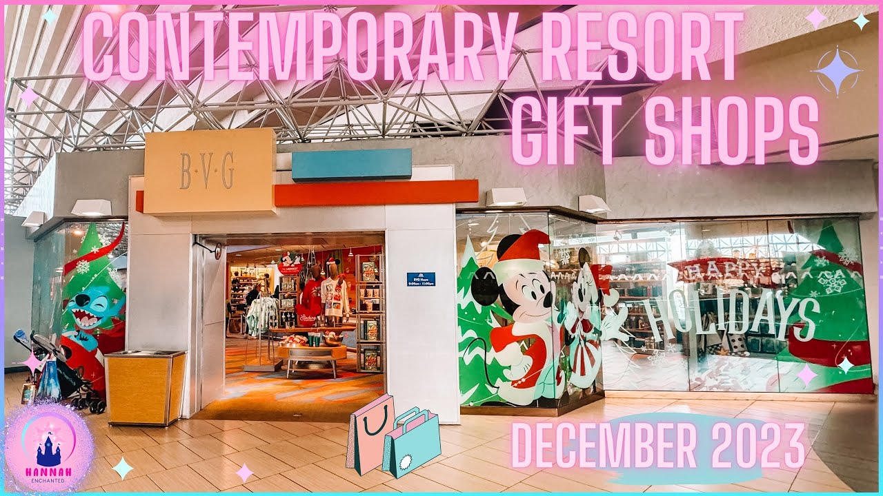 Contemporary Resort Gift Shop Walt Disney World Vlog Come Shop With Me ...