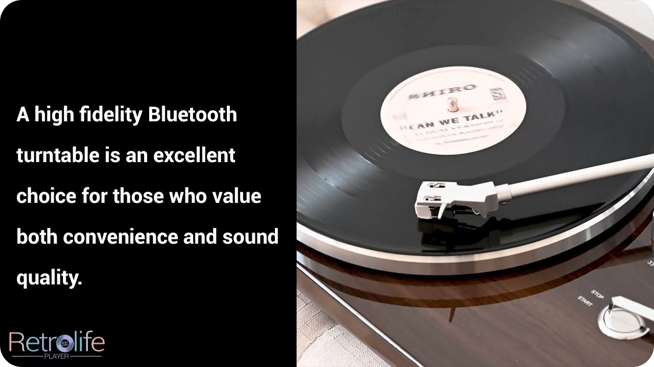 Hi-Fi Bluetooth Turntable HQKZ-006 is a Great Choice for People Who ...