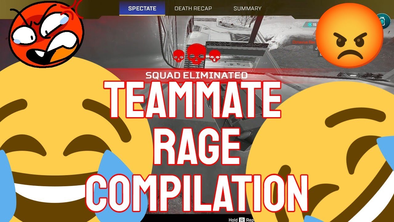 FAIDE MAKES APEX TEAMMATES RAGE COMPILATION - YouTube