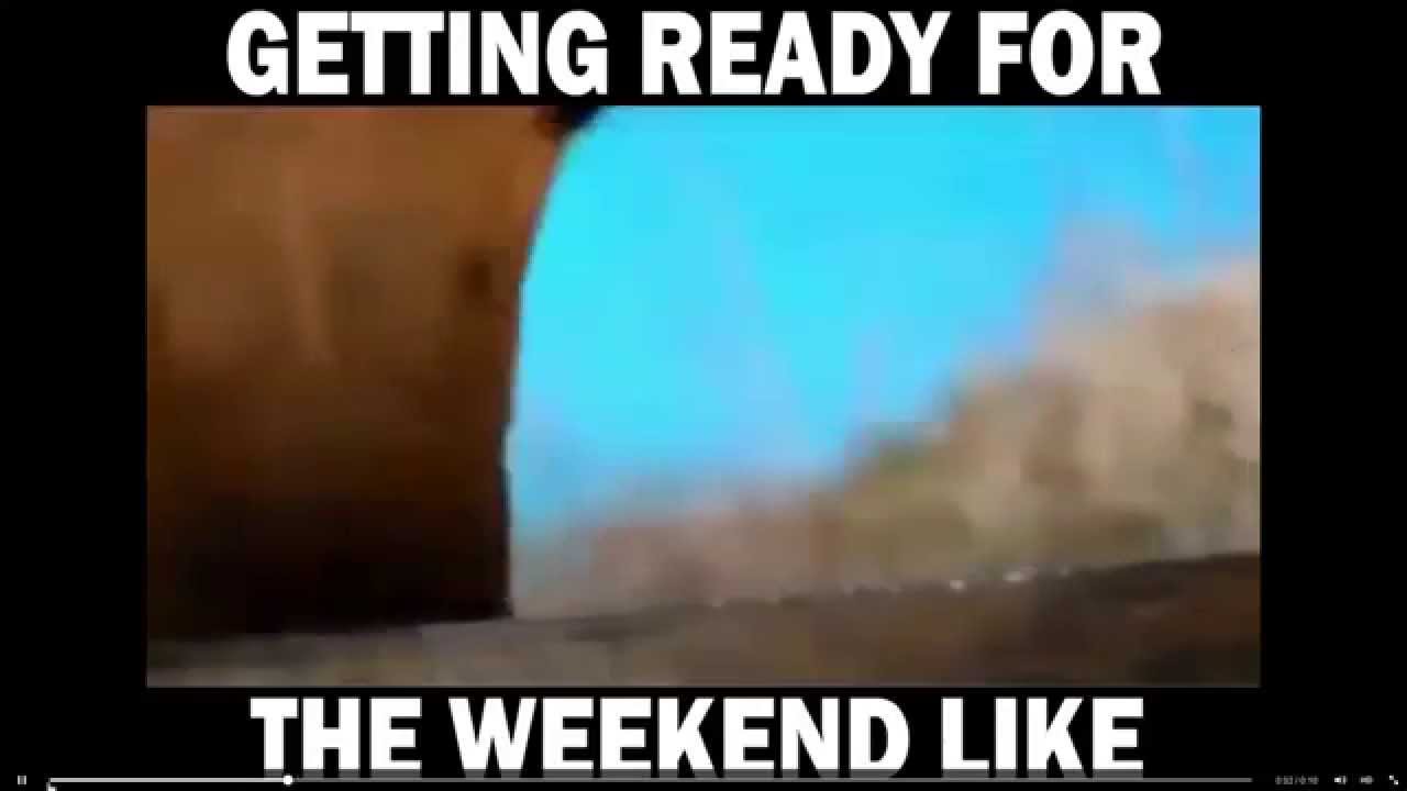 Getting ready for the weekend - YouTube