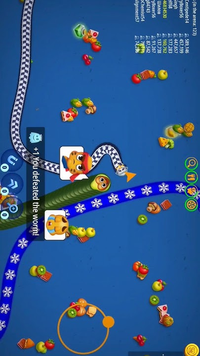 snake game video]worms zone.io∆#subscribe 🥹🥹#snake #01 - YouTube
