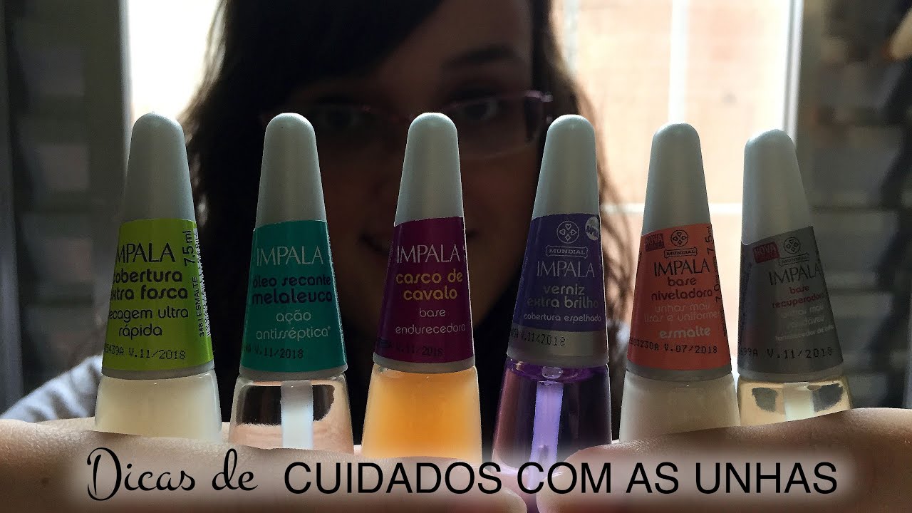 Dicas de cuidados com as unhas - linha Impala cuidados especiais - YouTube