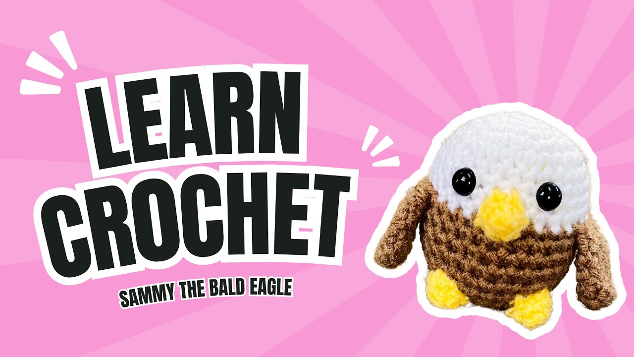 Crochet Bald Eagle Tutorial For Beginners - Part 1 - YouTube