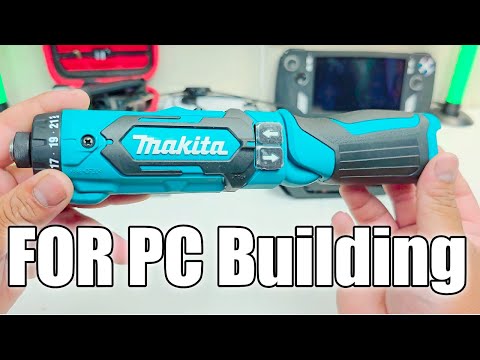 The Ultimate Makita Screwdriver for PC Builders? DF012DZ Test & Review