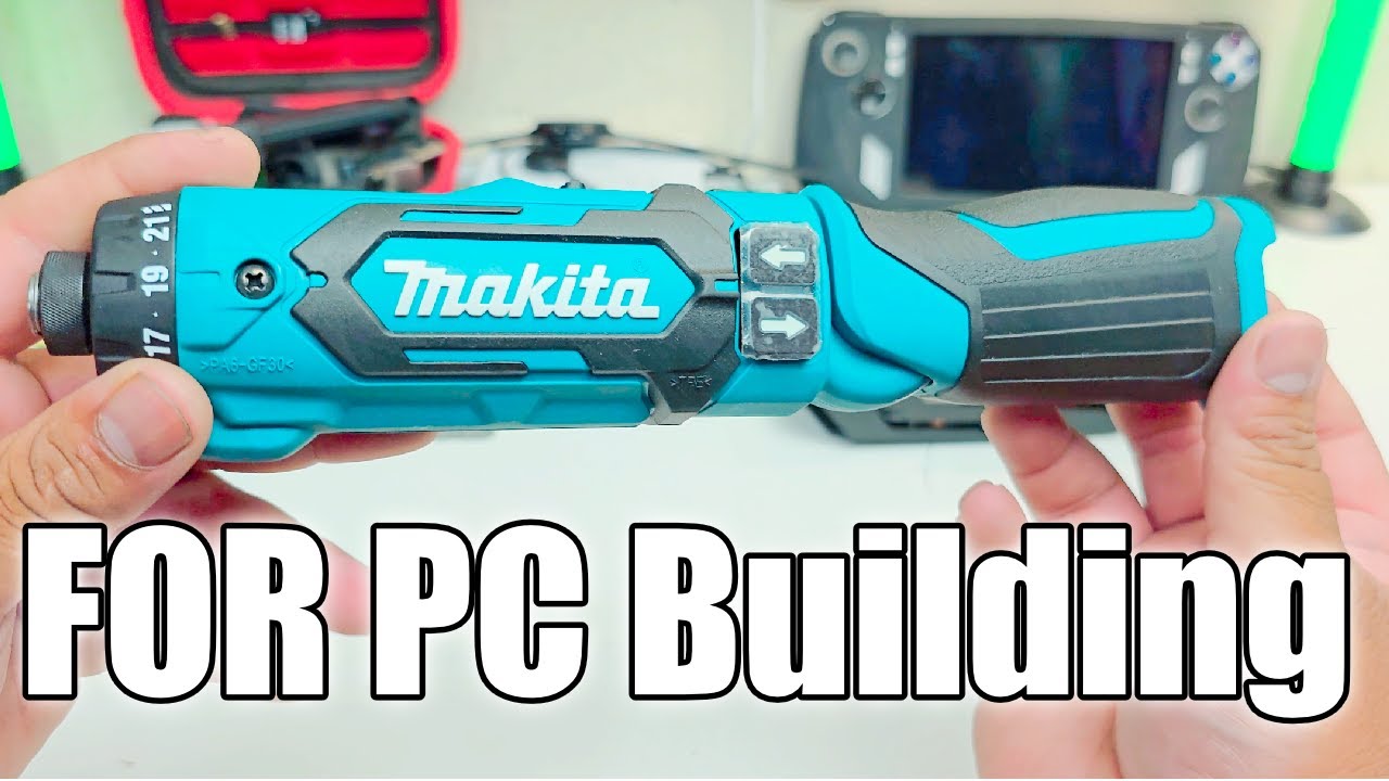 The Ultimate Makita Screwdriver for PC Builders? DF012DZ Test & Review ...