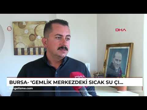 Bursa- ‘Gemlik merkezdeki sıcak su çıkışları gerilimi artırıp, depremi tetikliyor’