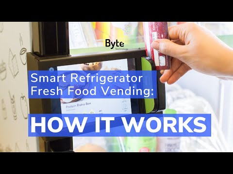 How it Works Quick Demo: Smart Refrigerator Fresh Food Vending with ...