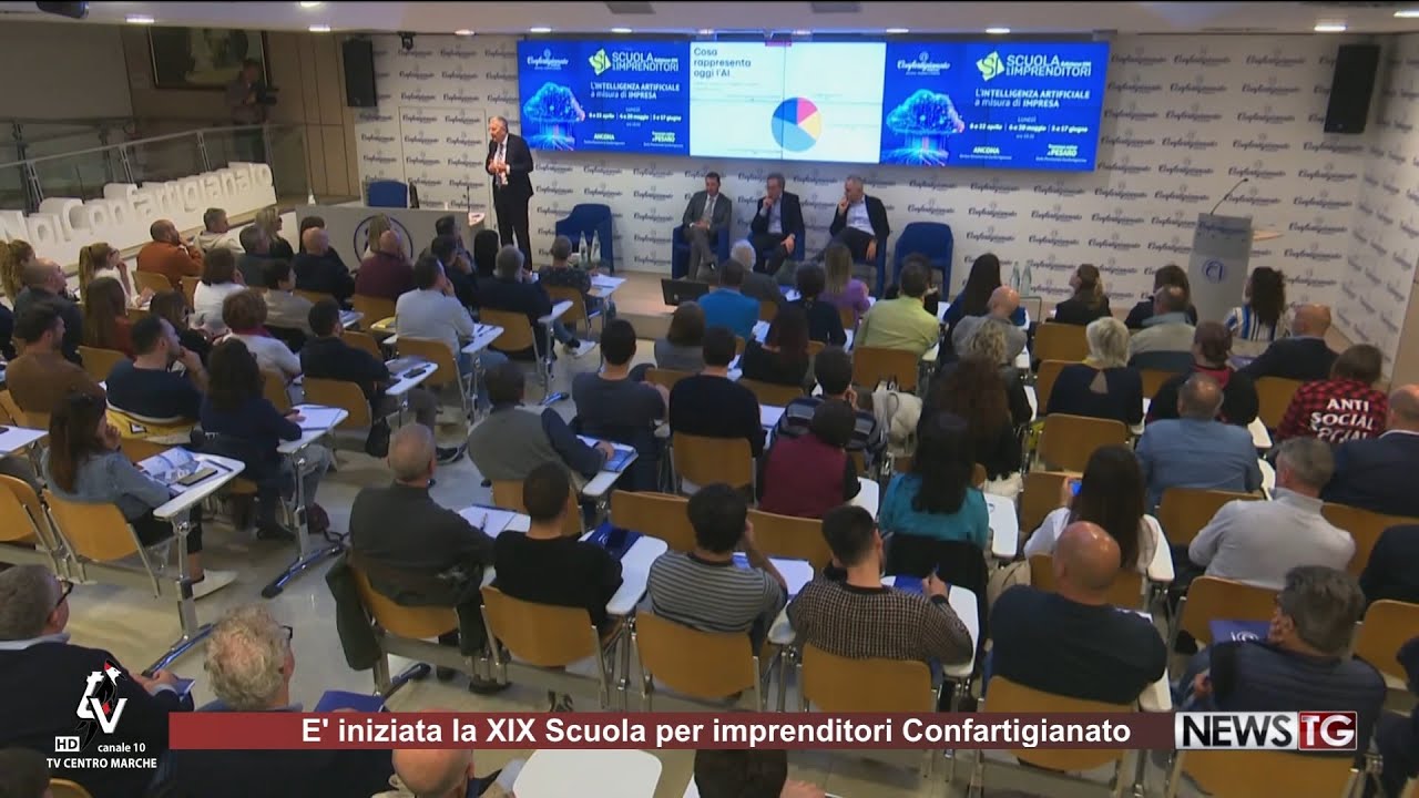 È iniziata la XIX Scuola per Imprenditori Confartigianato - YouTube