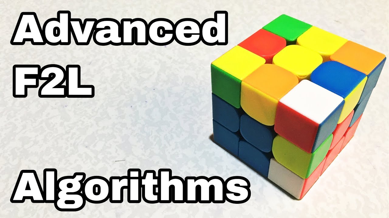The F2l Algorithms That I Use Fingertricks Part 1 Youtube