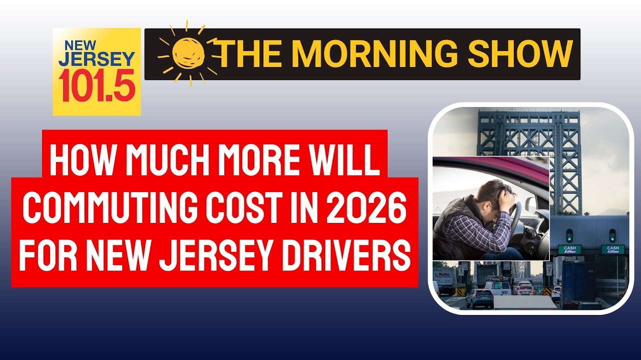 How much more will commuting cost in 2026 for New Jersey drivers? - YouTube