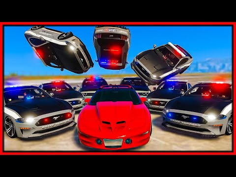 GTA 5 Roleplay - indestructible drag car destroying cops | RedlineRP