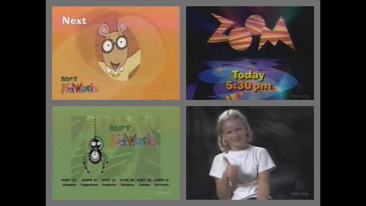 PBS Kids Program Break/Split Recording (2002 MPT) #2 Incomplete - YouTube