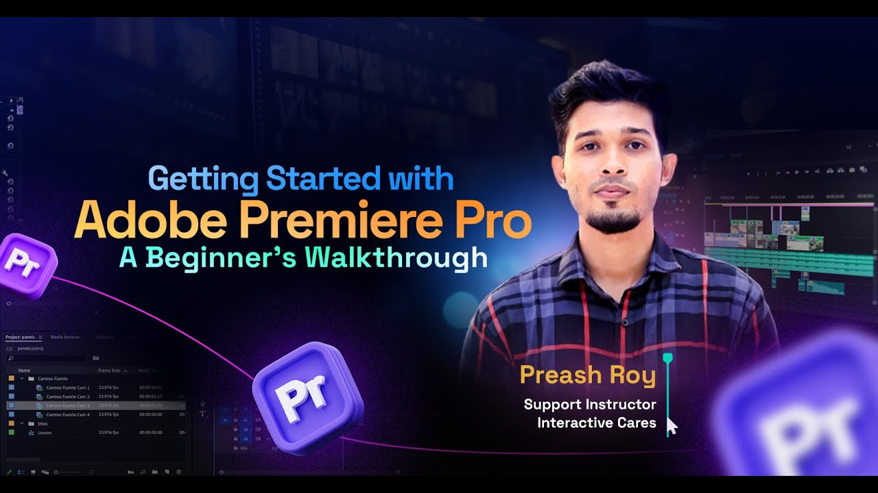 জেনে নিন Adobe Premiere Pro-এর A to Z একদম স্ক্রাচ থেকে! | Video ...