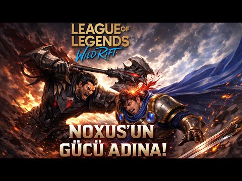 Wild Rift Noxus Galip Gelecek.. Darius vs Garen En Baba Koridor