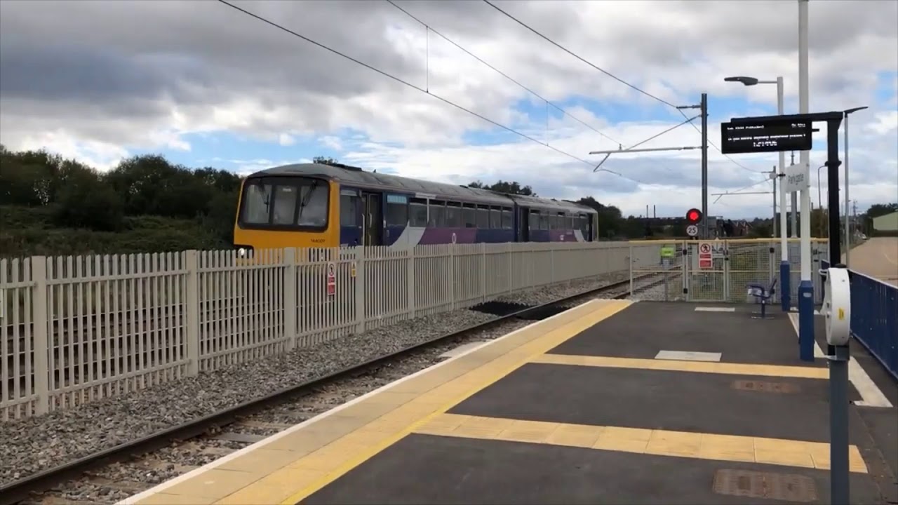 Information of Rotherham Parkgate Tram Train stop 12/09/19 - YouTube