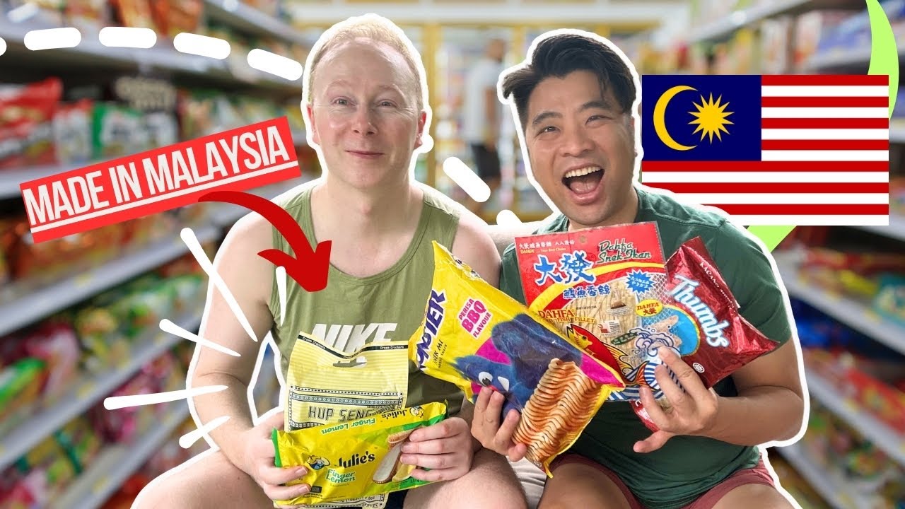 🍫 13 Popular Snacks That Are Actually Made In Malaysia 🇲🇾 马来西亚零食 - YouTube