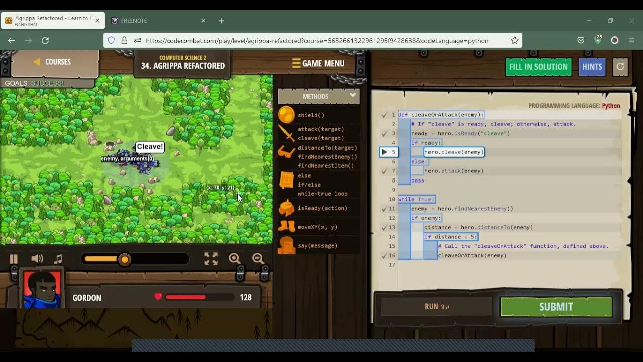 Computer Science 2 coding python (Agrippa Refactored) - YouTube