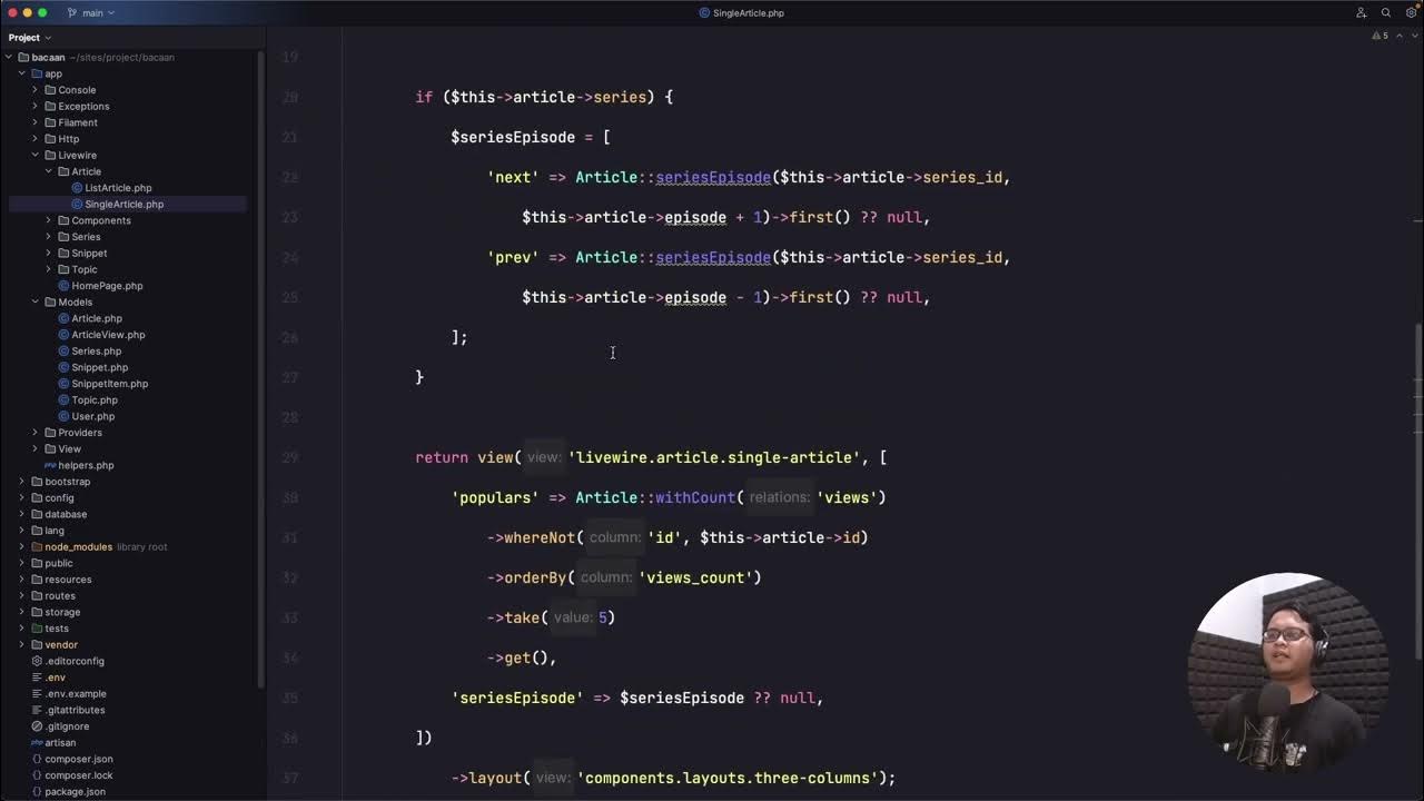 GRATIS SOURCE CODE BLOG LARAVEL FILAMENT LIVEWIRE - YouTube
