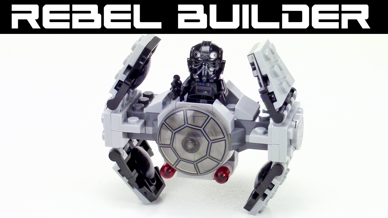 LEGO Star Wars TIE Advanced Prototype Microfighter Review! Set 75128 ...
