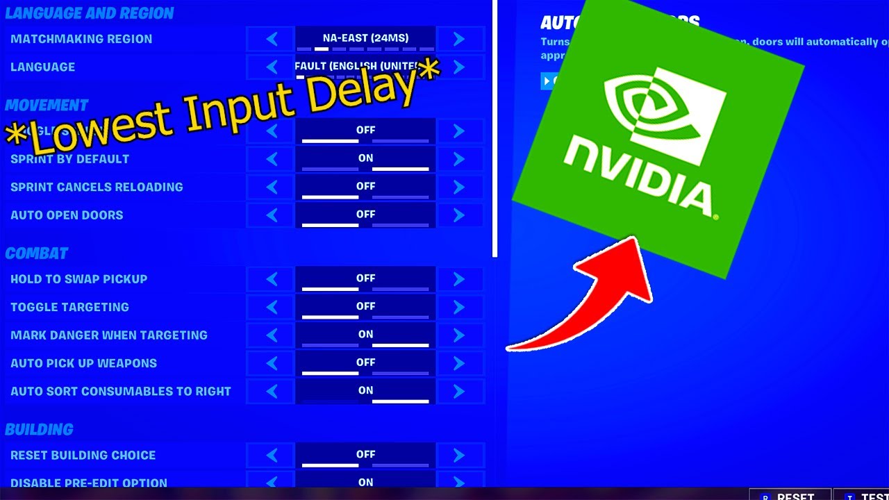 How to configure the NVIDIA control panel for Fortnite(with performance ...